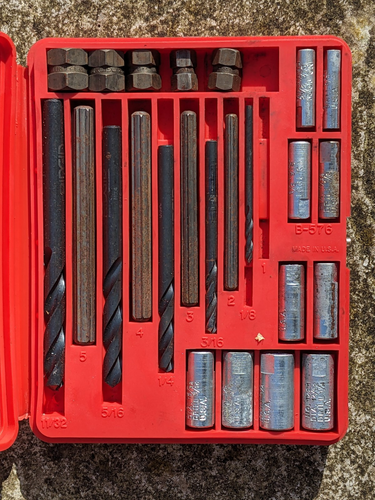 Blue Point (Snap-On Tools Corporation) Screw Extractor Set No 1020 | eBay
