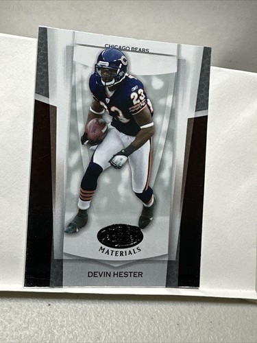 2007 LEAF CERTIFIED / DEVIN HESTER CARD Chicago Bears HOF | eBay