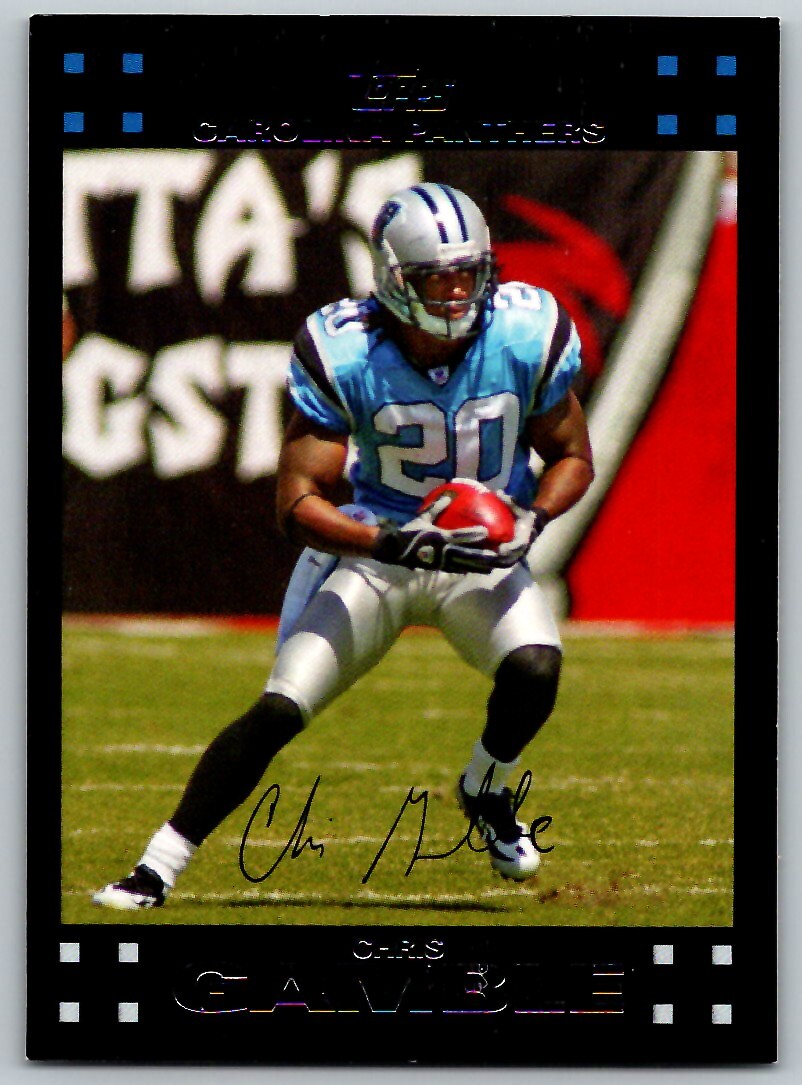 2007 TOPPS CHRIS GAMBLE CAROLINA PANTHERS #228 | eBay