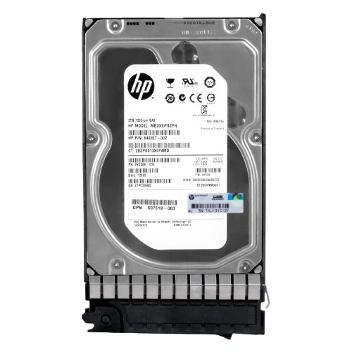 HP 508010-001 507616-B21 2TB 7200 RPM 3.5" 6GB SAS Hard Drive | eBay