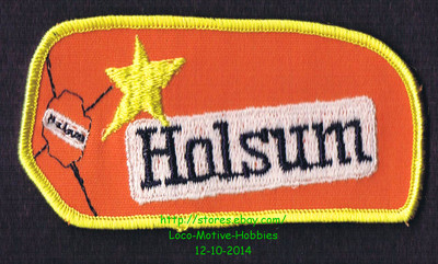 LMH PATCH Badge HOLSUM BREAD Enriched Baking Old Fashioned ORANGE LOAF ...