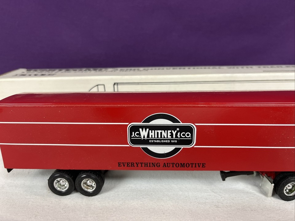 JC Whitney Delivery Semi Truck White GMC Die Cast | eBay