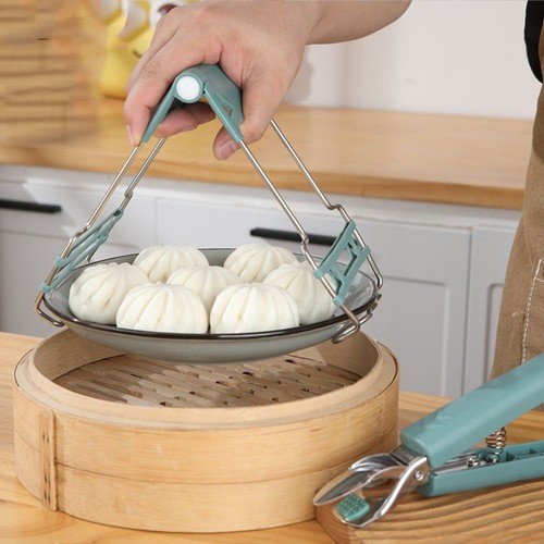 Non-Slip Anti-scalding Clip Heat Safe Pan Gripper Dish Lifter Oven Tray ...
