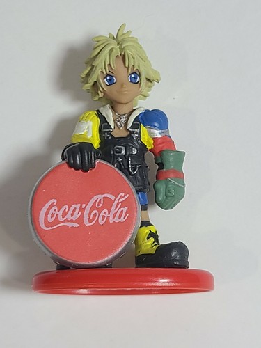 Final Fantasy 10 X FF10 2" Chibi Tidus Full Color Figure #09 Coca Cola ...