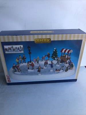 LEMAX Village Skating Pond with Sound, with 4.5V Adaptor #94048 ...