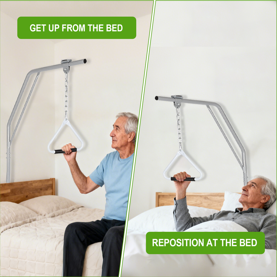 Trapeze Bar - Bed Trapeze for Elderly Bed Pull Up，Trapeze Bar for Bed ...