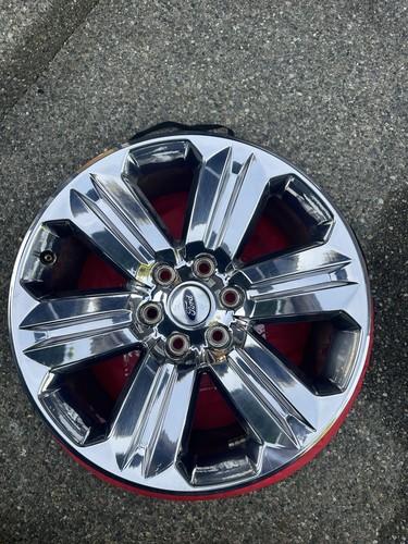 SINGLE 20 INCH WHEEL/RIM FORD KING RANCH F-150 2018-2020 OEM CHROME ...