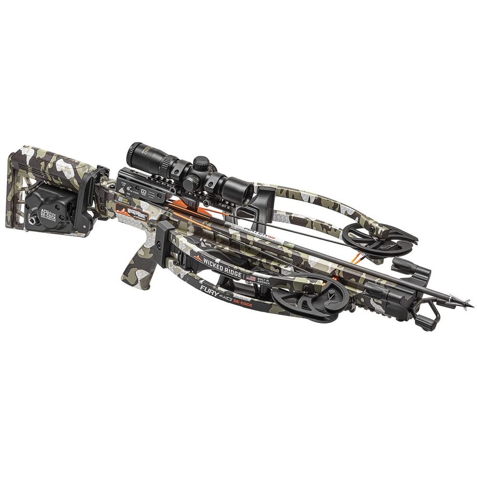 Wicked Ridge Fury 410 De-Cock w/ACUdraw & RangeMaster Pro, Peak XT ...