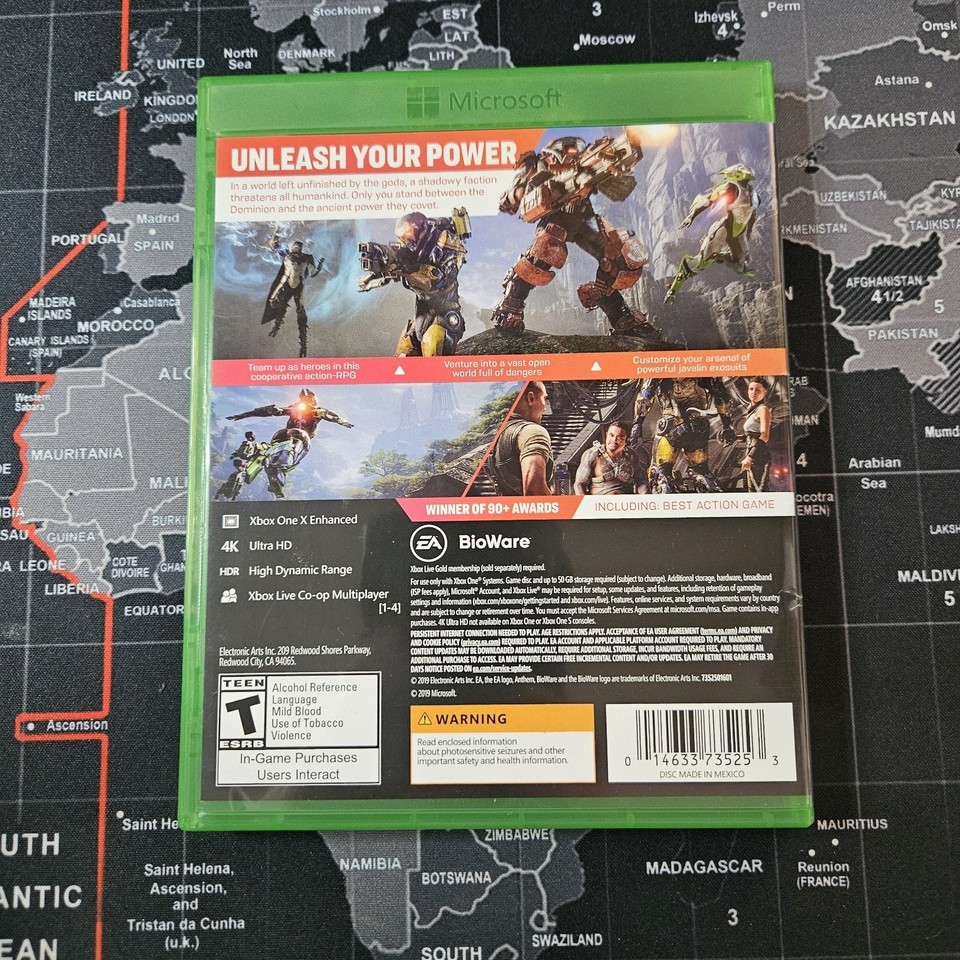 Anthem - Microsoft Xbox One BioWare RPG Shooter Video Game | eBay UK