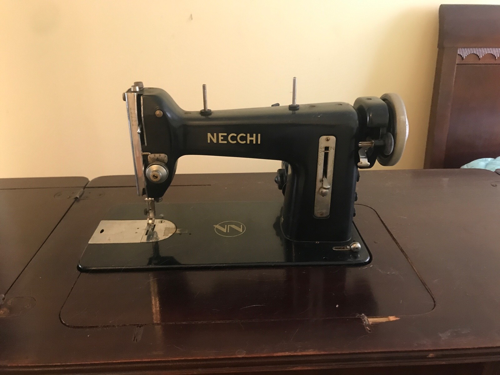 Vintage NECCHI BF Sewing Machine | eBay