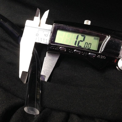 12mm Solid Core End Glow Fiber Optic Lighting Cable Sold By The Foot | eBay