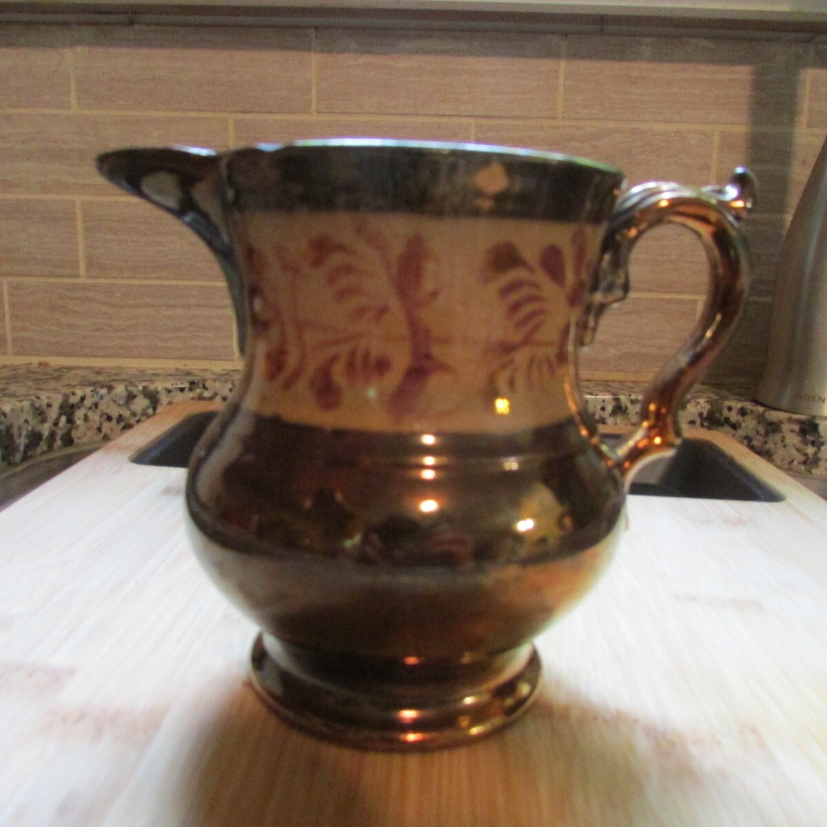 Copper Lusterware (Lustreware) creamer by Allertons of Longton | eBay