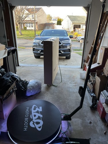 100cm 360 Photo Booth Video Booth Platform Automatic Spinner Motorized ...