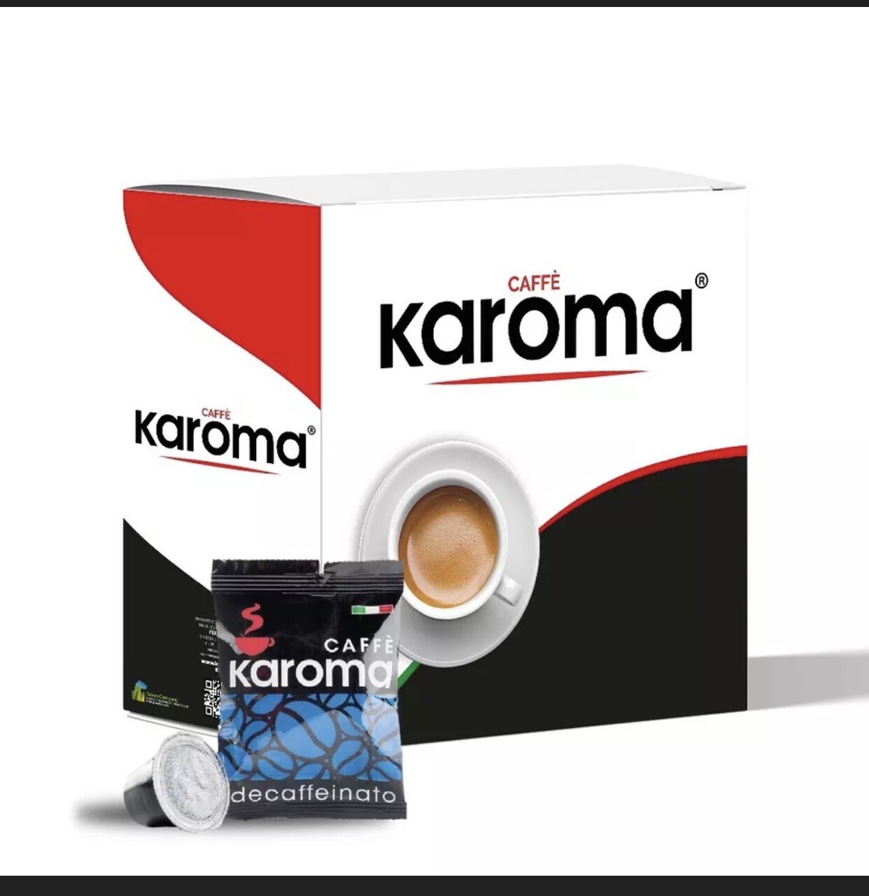 25 Karoma Capsules Compatible Nespresso Machines (DECAFFEINATED) 2-3 ...