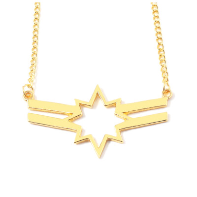 Captain Marvel Flight Fashion Novelty Pendant Necklace Movie Comic | eBay