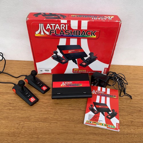 🔹🔹 Atari Flashback Mini 7800 Classic Gaming Console Boxed With 2 ...