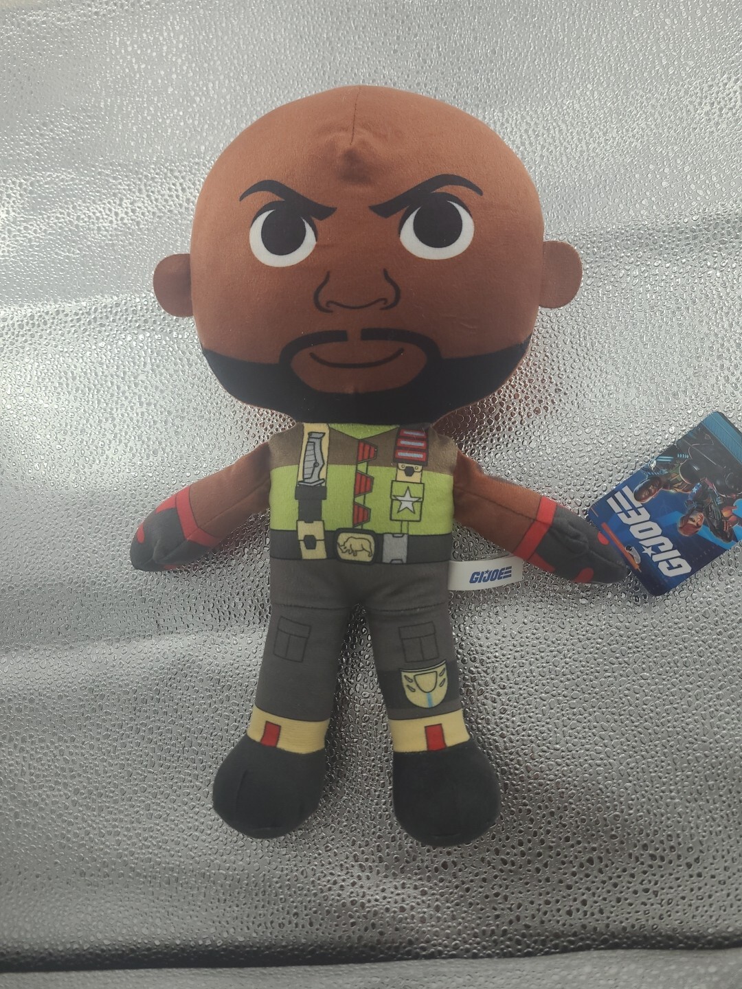 G.I. Joe Roadblock Official Plush Figure Stuffed Doll Toy 9" Hasbro GI ...