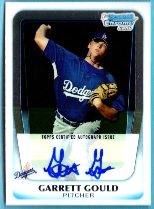 2011 Bowman Chrome Autograph Auto Garrett Gould Card # BCP-167 | eBay