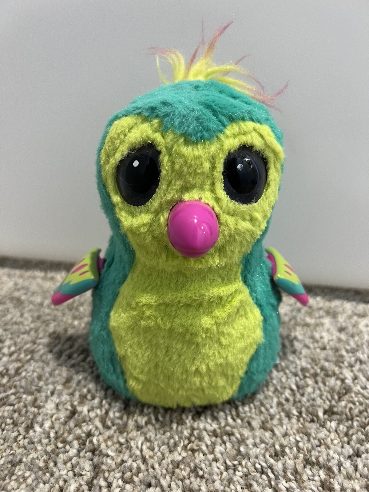 Hatchimal Penguala Teal Yellow Pink Green Interactive Toy( Opened No ...