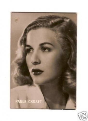 Paule Croset 1950s Gum Card Belgium | eBay
