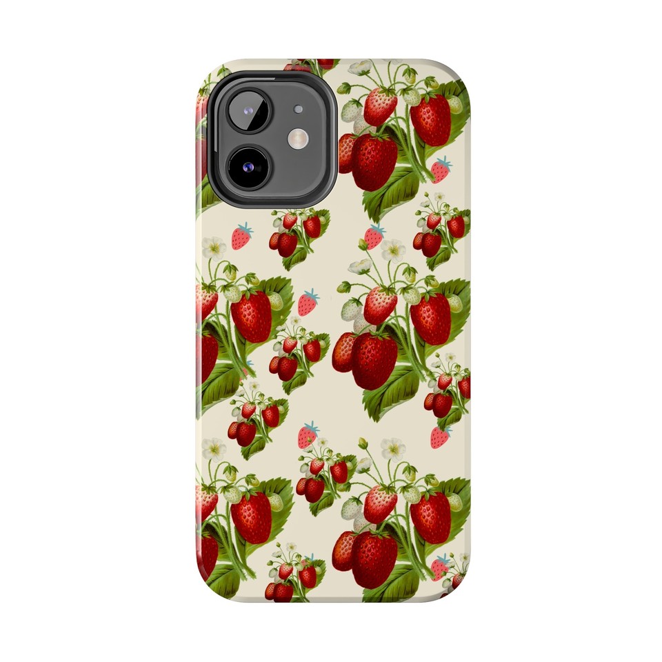 Cute Strawberry Phone Case, Summer Phone Case, Fruit Phone Case, Mom ...