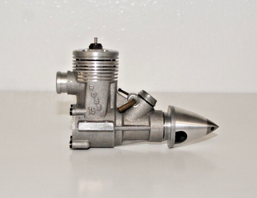 Vintage ROSSI R 15 Normale Glow Airplane Model Engine w/ Original ...