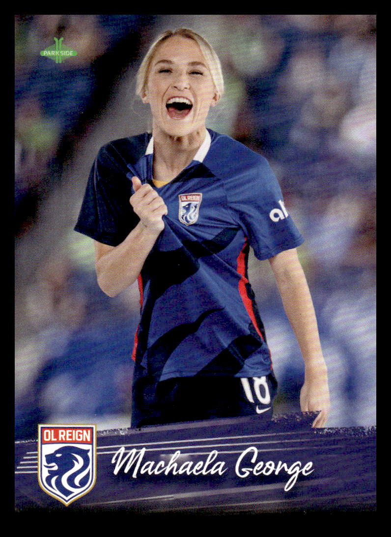2021 Parkside NWSL Premier Edition Vol 2 Machaela George Base Card #250 ...