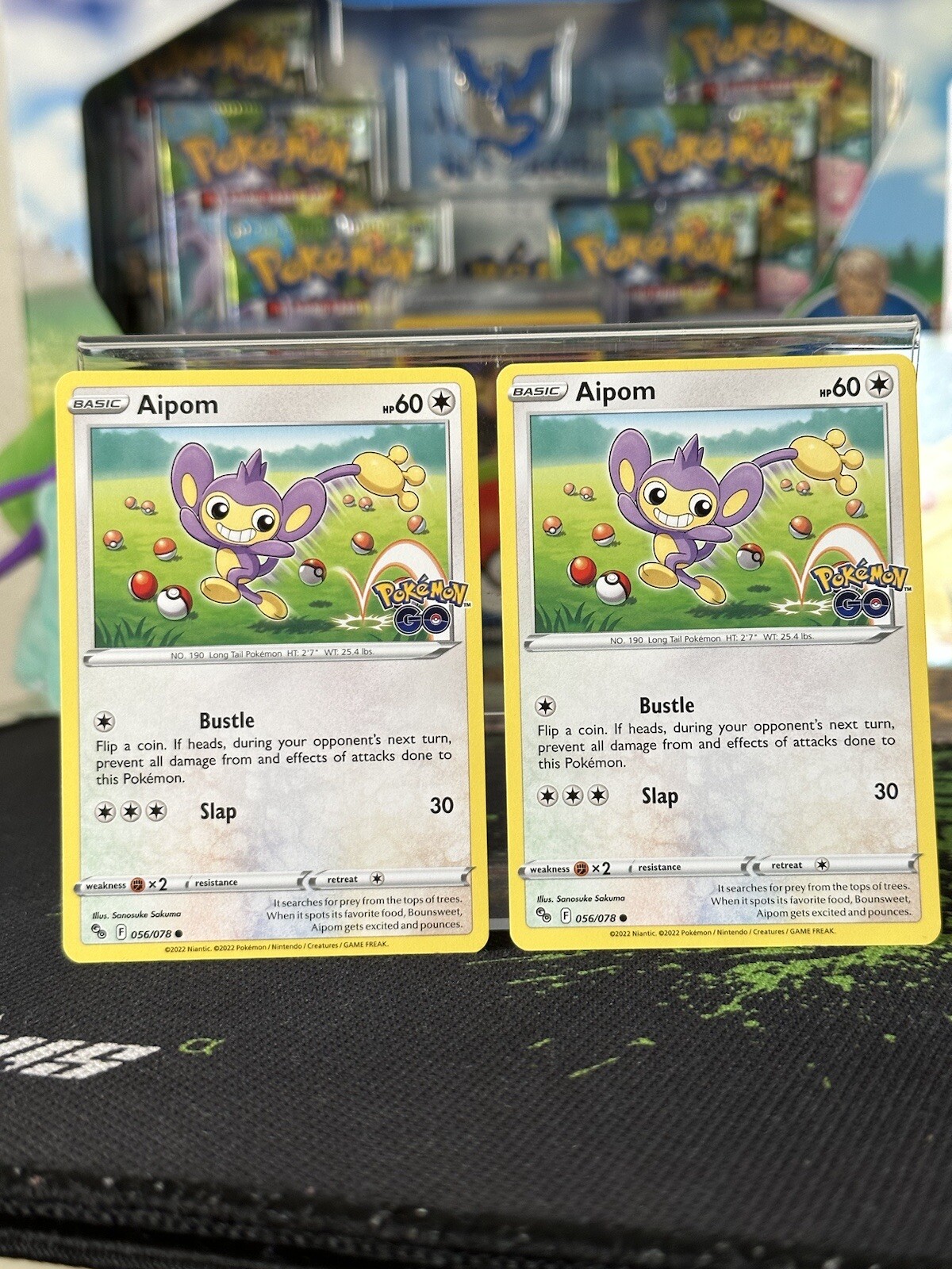 Aipom 056/078 - Pokemon GO - Pokémon TCG | eBay