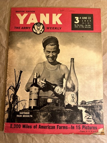YANK The Army Weekly Magazine, June 22, 1945 Issue British Edition | eBay