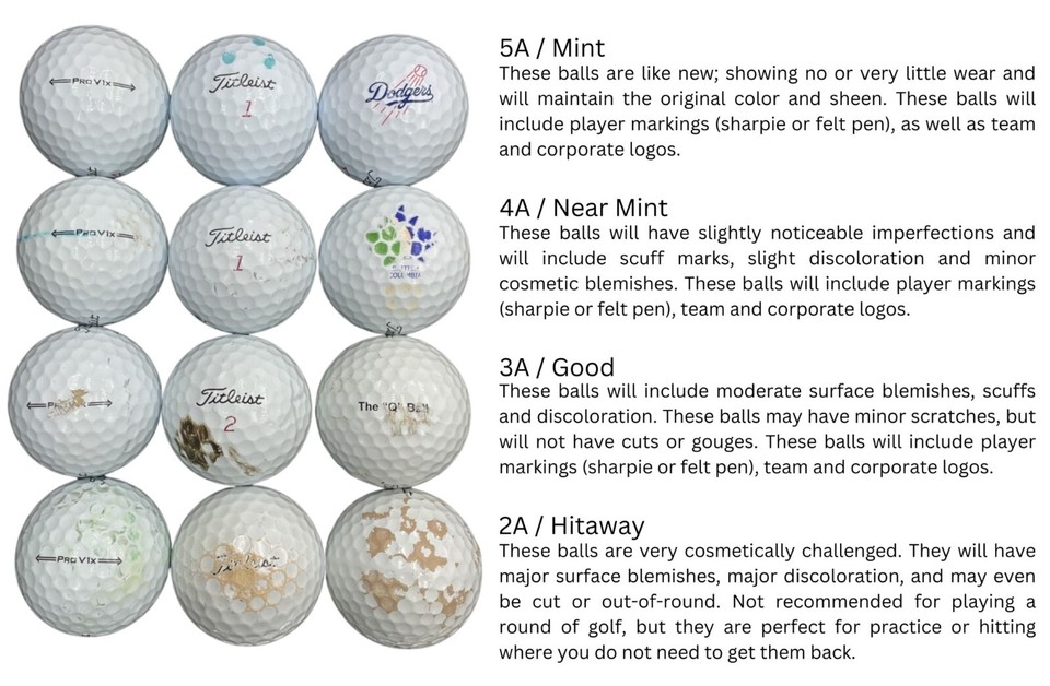 Pro V1 Left Dot AAA 12 Used Golf Balls 3A *RARE, LIMITED RELEASE* | eBay