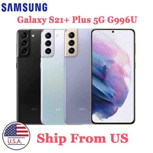 New Samsung Galaxy S21+ 5G SM-G996U 256GB 6.7" AT&T Verizon Unlocked ...