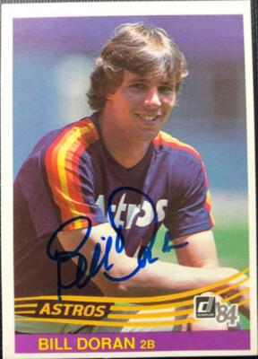 Bill Doran Autographed 1984 Donruss #580 | eBay