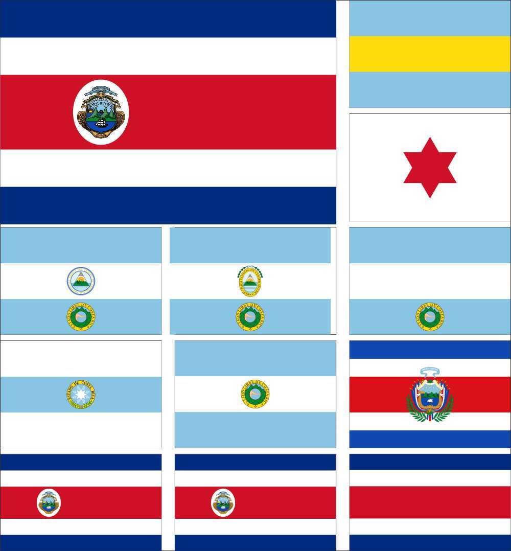 Costa Rican Flag