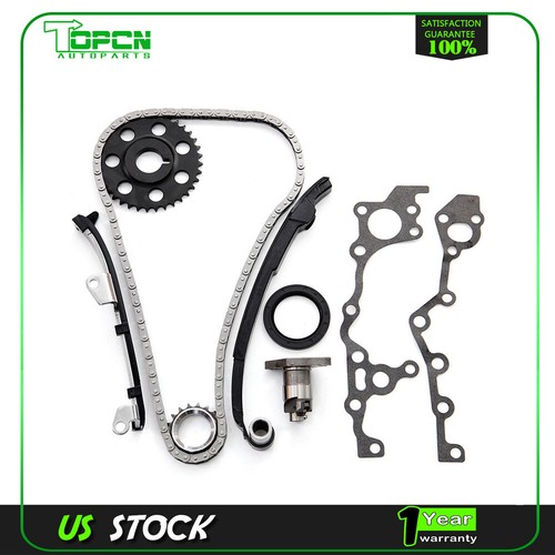 Timing Chain Gear Tensioner Kit For Toyota Tacoma 2.4L 2RZ-FE 2RZFE 95 ...