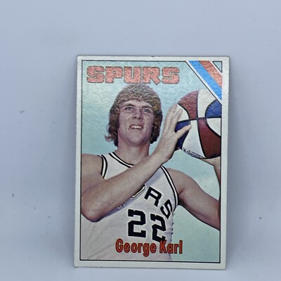 1975 76 Topps #303 George Karl Spurs EX-MT+ *b3 | eBay