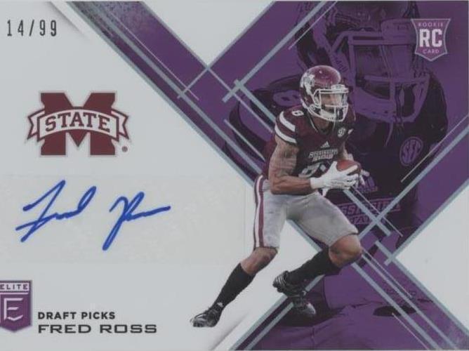 2017 Panini Elite Draft Picks - Draft Picks Fred Ross #198 Aspirations ...