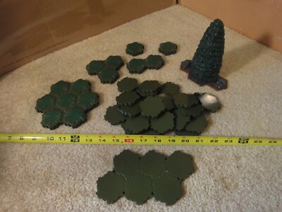 Heroscape Swamp of the Marrow expansion set terrain tiles lot. Parts ...