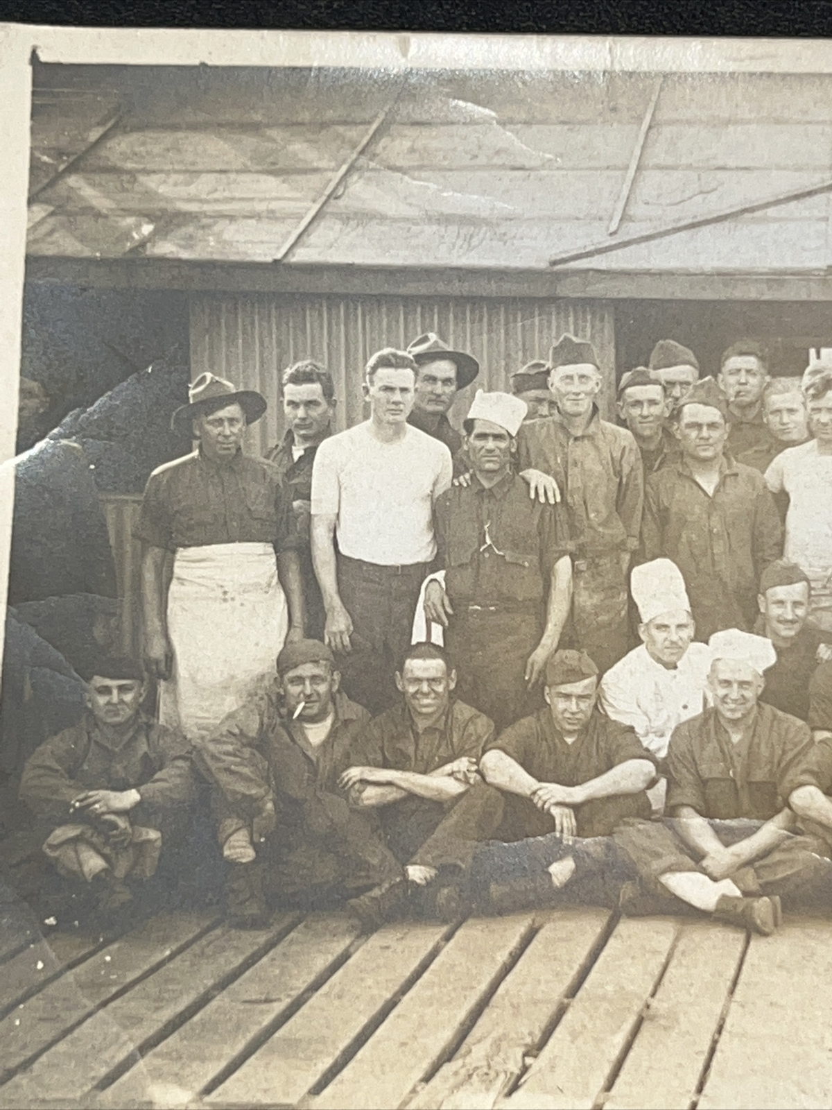 Vintage 1919 Camp Pontanenzen France kitchen Troops #15 US Army WW1 | eBay