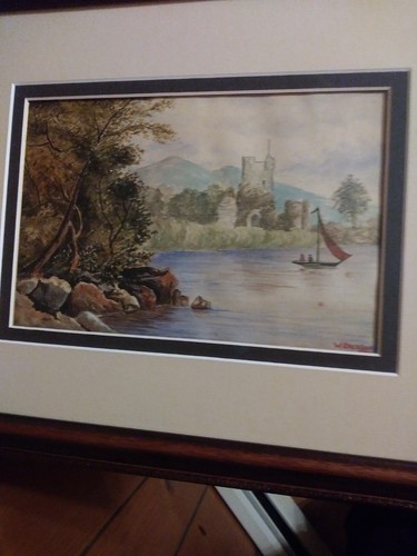 Lovely Framed Watercolor Painting Signed W.Jackson | eBay