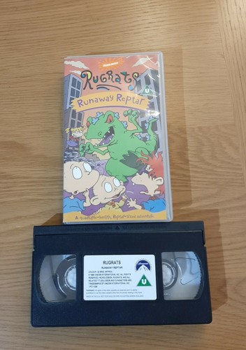 RUGRATS ‘RUNAWAY REPTAR’-ANIMATED-VHS VIDEO NICKELODEON. Rare ...