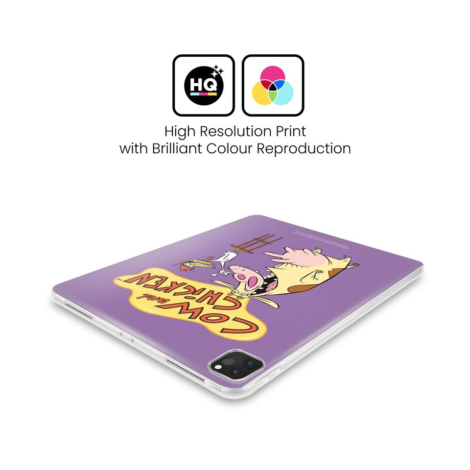 OFFICIAL COW AND CHICKEN GRAPHICS SOFT GEL CASE FOR SAMSUNG TABLETS 1 ...