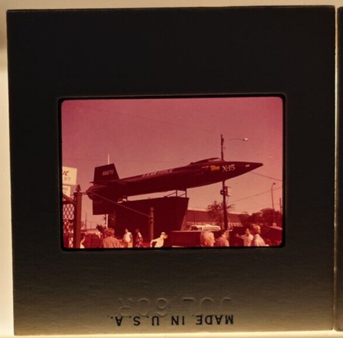 Vintage 60s 35mm Photo Film Slides X 15 Rocket Powered Space Travel ...