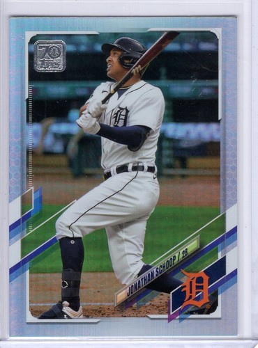 2021 Topps Series 2 - Jonathan Schoop - Rainbow Parallel - 595 Tigers ...