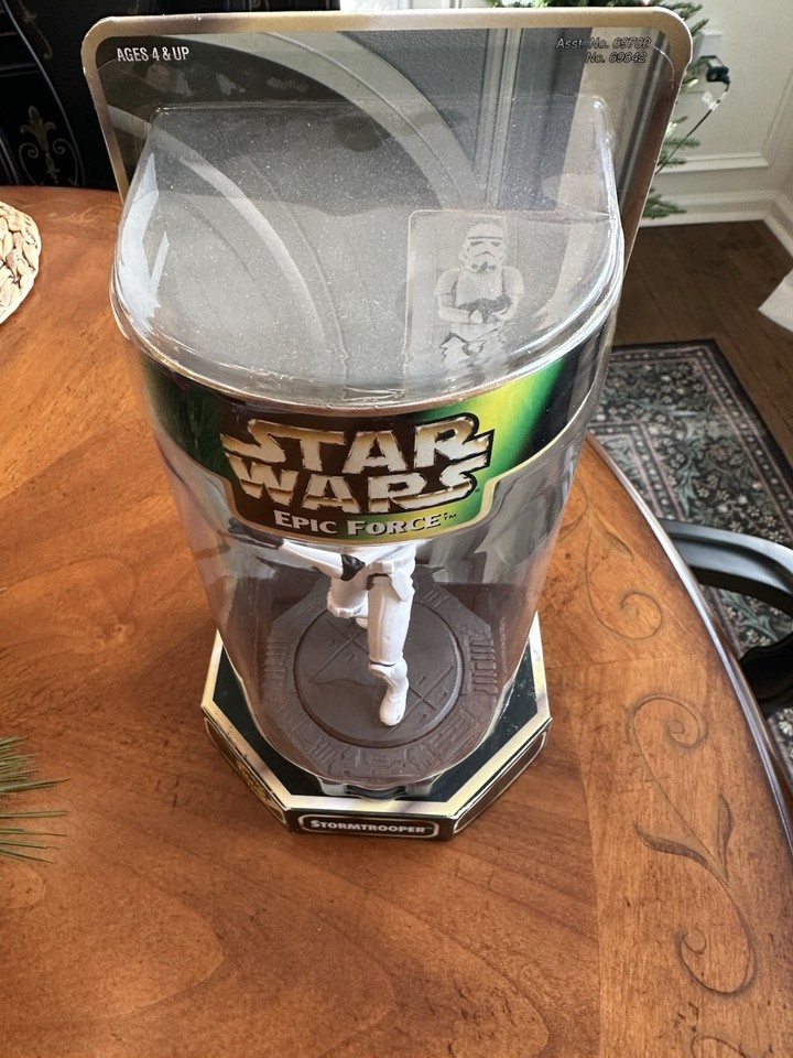 Star Wars Epic Force Stormtrooper • Rotate Figure 360 • 1998 • Unopened ...