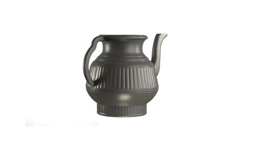 6 x Modern Bodna Lota Toilet Wash Jug 2.25 Litres HDPE (3 Gray, 3 White ...