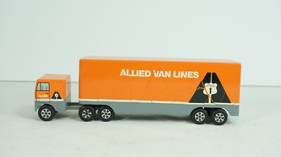 Ralstoy Die Cast Metal Allied Van Lines Moving Tractor Trailer Semi No ...