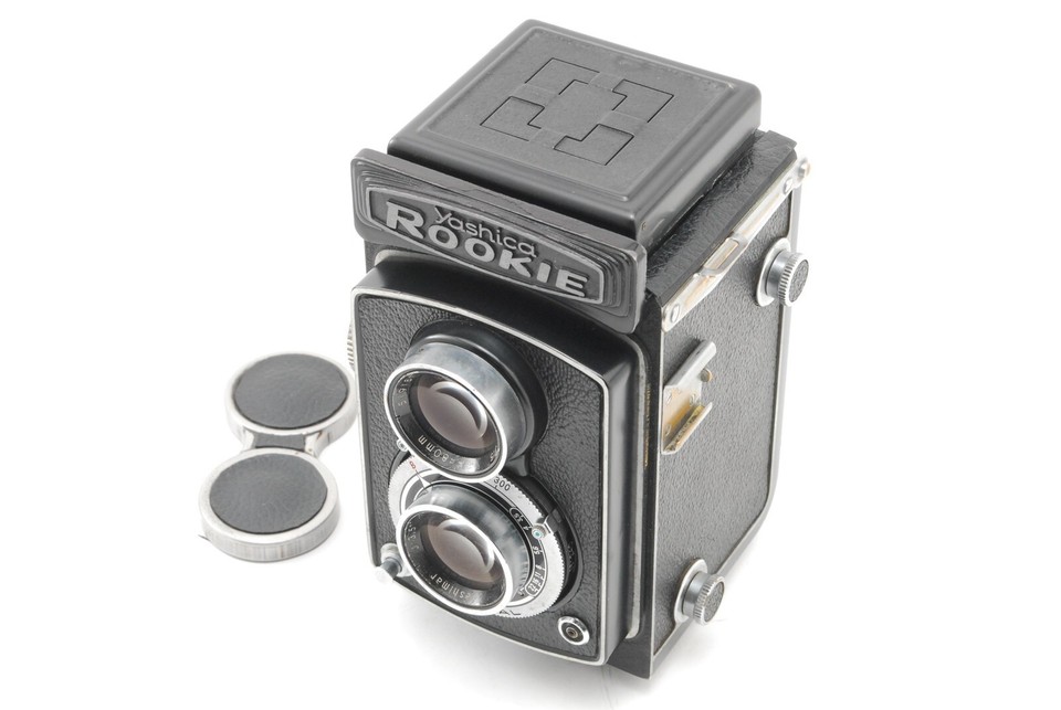 [N MINT] Yashica Rookie TLR 6x6cm Film Camera w/ Yashimar 80mm f/3.5 ...