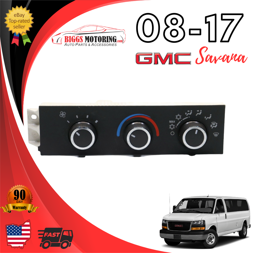 2008-2017 Gmc Savana 2500 Chevy Express Ac Heater Climate Control ...