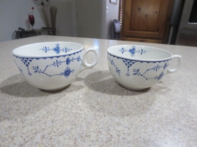 Antique FURNIVALS ( BLUE ) DENMARK PATTERN ENGLAND COFFEE CUP TEA ...