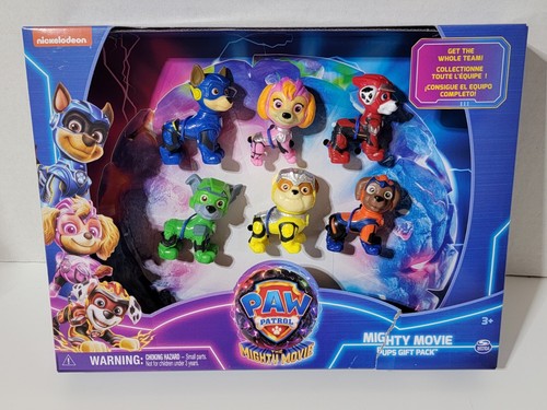 Paw Patrol The Mighty Movie Pups Gift Pack New in Box 6 Figure Set | eBay